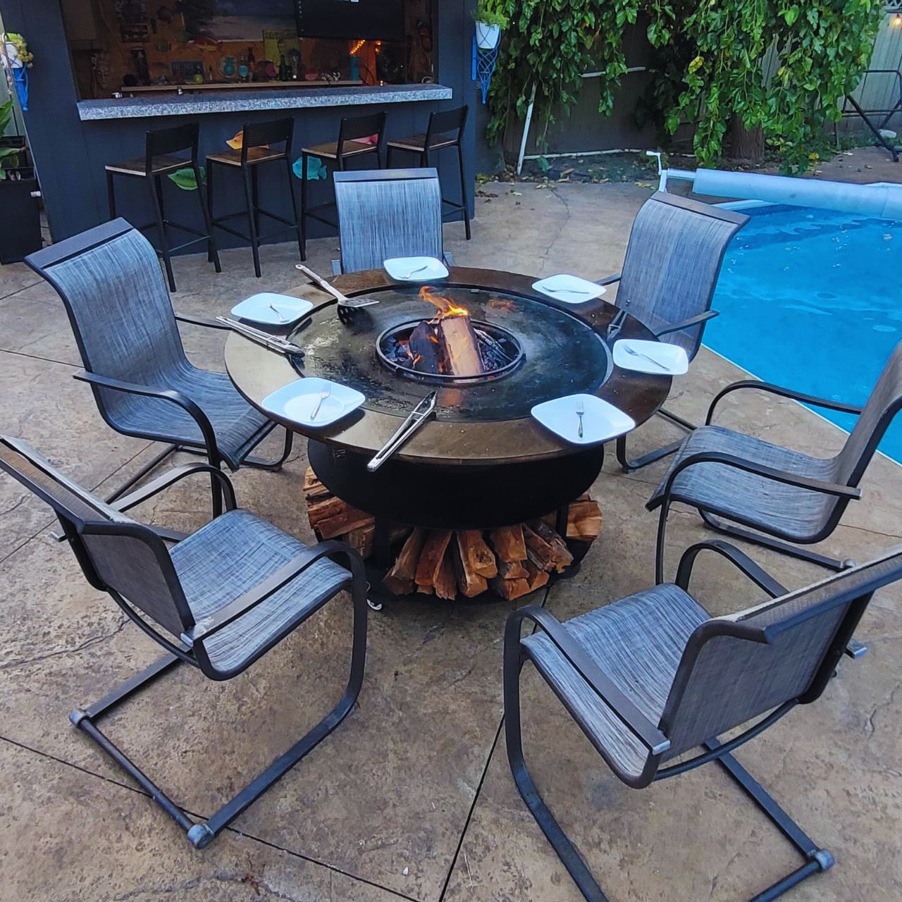 Table Ring for Pyro Grill - Pyro Kitchen Outdoor Pizza Ovens