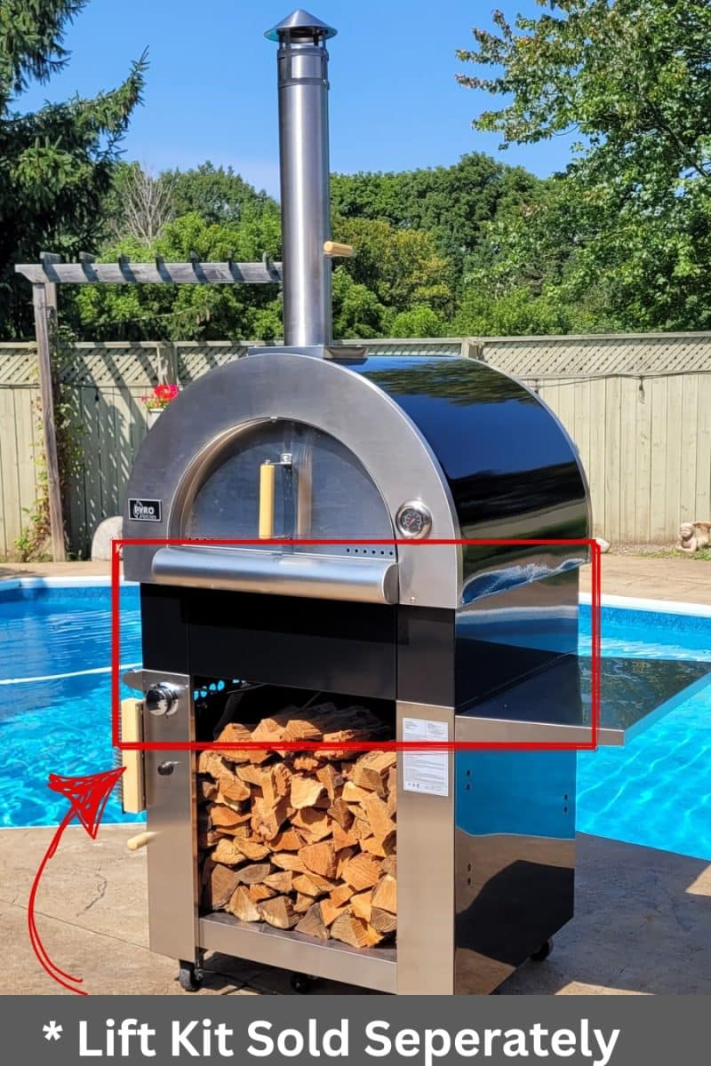 Caldo V3 Hybrid Pizza Oven - Pyro Kitchen Outdoor Pizza Ovens